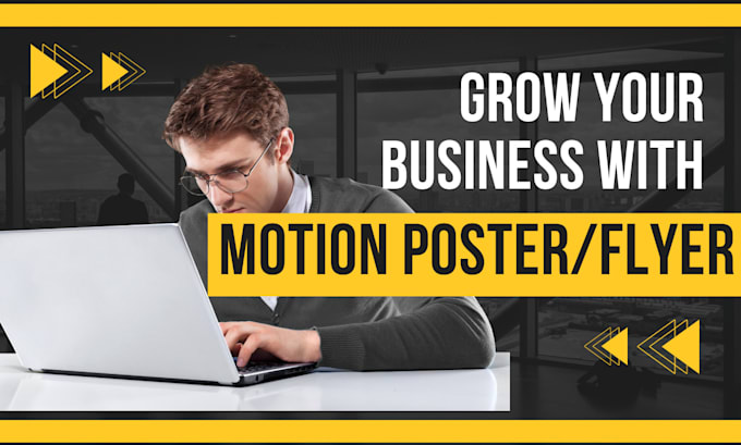 Design motion poster motion flyer for your brand promotion by Fahadsaud ...