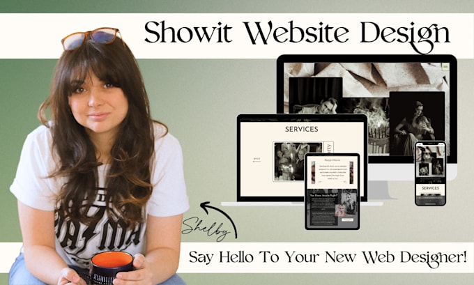 Design and build your showit website by Tamedjackalope | Fiverr