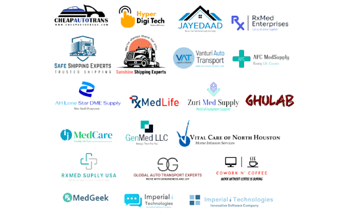 Custom company logo design for your business by Kashaf_najam | Fiverr