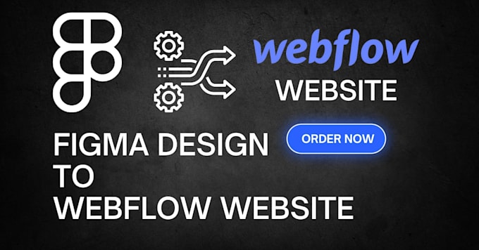 Transform a figma design into a beautiful, responsive webflow website ...