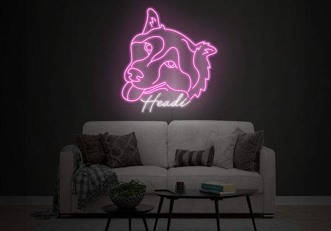 Make custom neon sign design with acrylic by Marina1410 | Fiverr