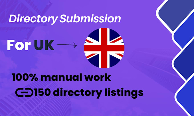 Create 150 uk directory submission for local seo by Faizan2seo | Fiverr