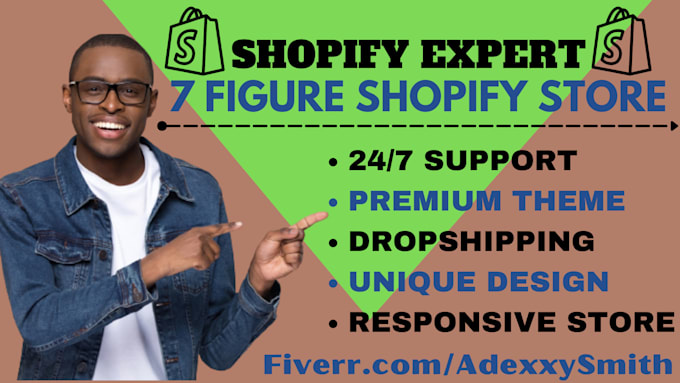 Build 7 figure automated dropshipping shopify store design or redesign ...