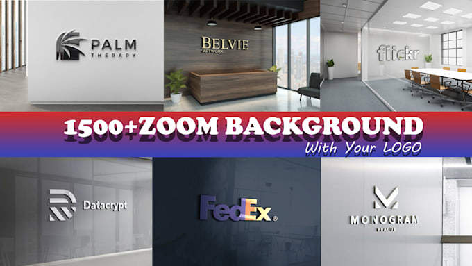 Create custom zoom virtual background by Hira_designer77 | Fiverr