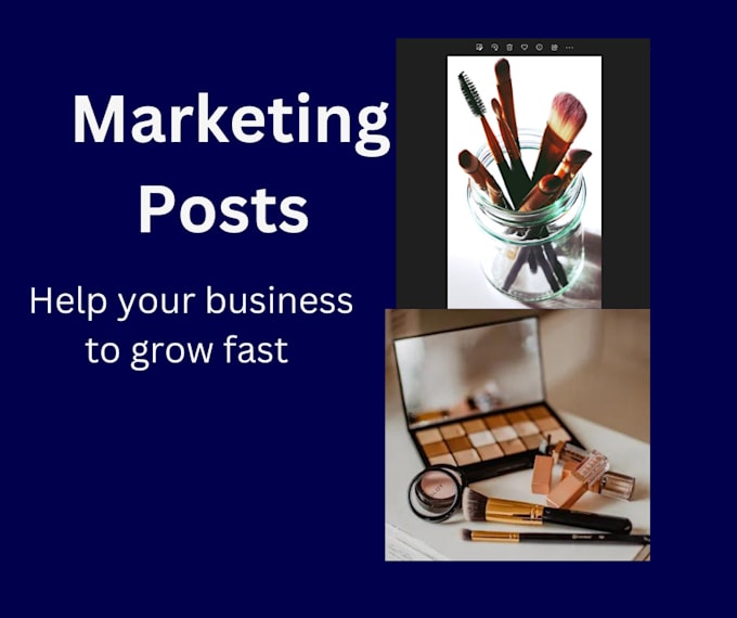 Design marketing posts for business promotion by Taliyasattar | Fiverr