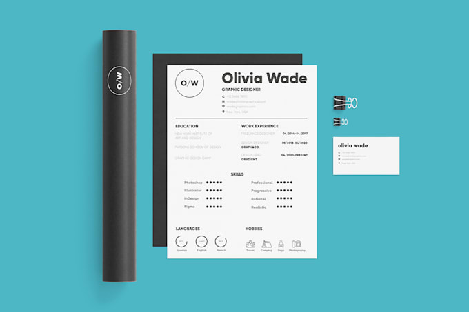 Make a professional cv resume that make your selection by Hafizaiqra9 ...