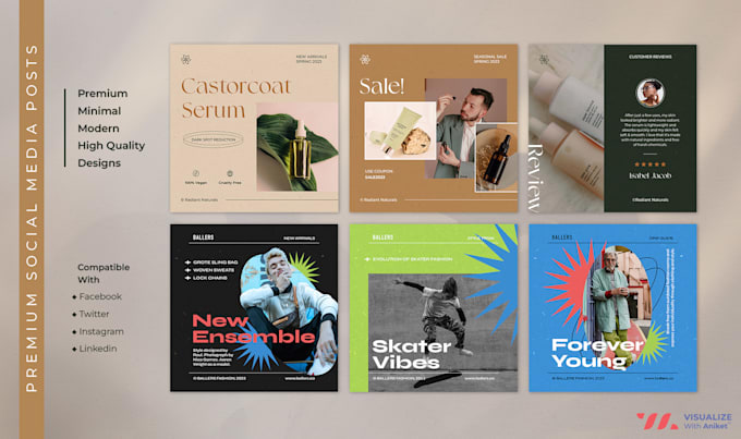 Design premium social media post, instagram post, facebook ads by ...