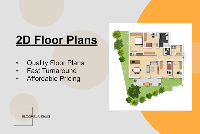 Create stunning 2d floor plans from your blueprints