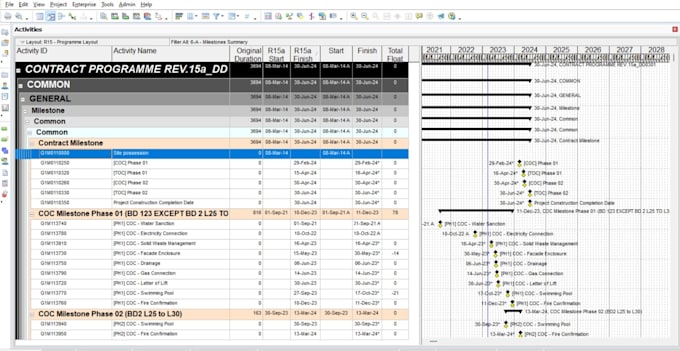 Prepare construction schedule using ms project and p6 by Unaishi | Fiverr Prepare construction schedule using ms project and p6 by Unaishi | Fiverr