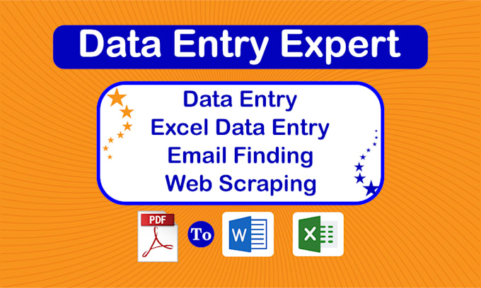 Do excel data entry ,web research ,email finding by Kursiakhatun | Fiverr