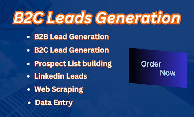 Do b2b,b2c lead generation for your business by Diptirani5335 | Fiverr