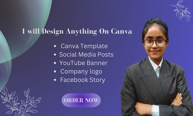Design anything on canva by Sania_alam7 | Fiverr