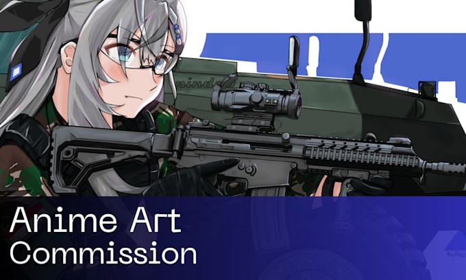 Draw anime style, fanart, oc, and military stuff by Nedrez_ | Fiverr