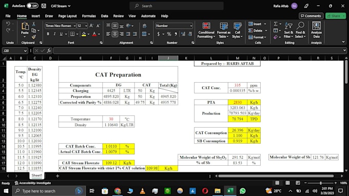Make professional excel sheets for recordkeeping and data organization ...