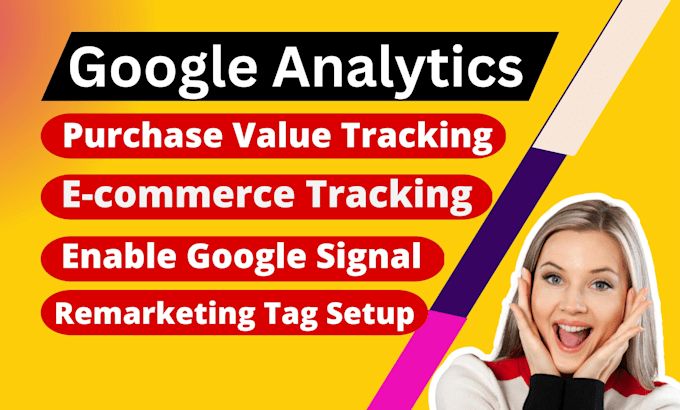 Setup or fix google analytics 4, ga4 ecommerce tracking with gtm by Yeasinarafat929 | Fiverr