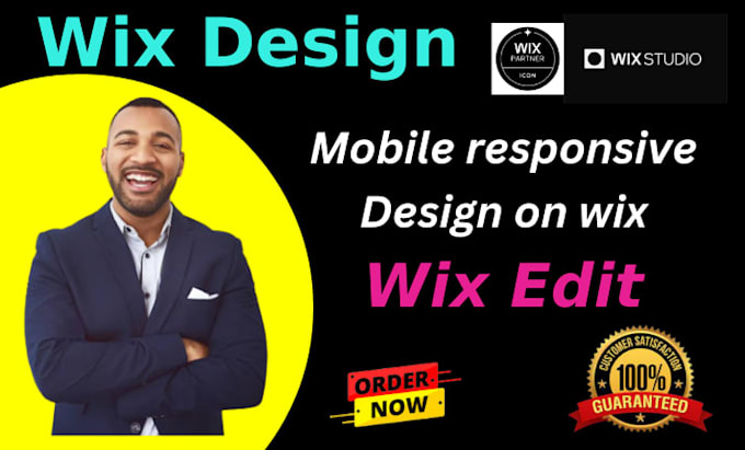 Redesign wix website design wix editor x wix ecommerce website design by Goodnesssam | Fiverr