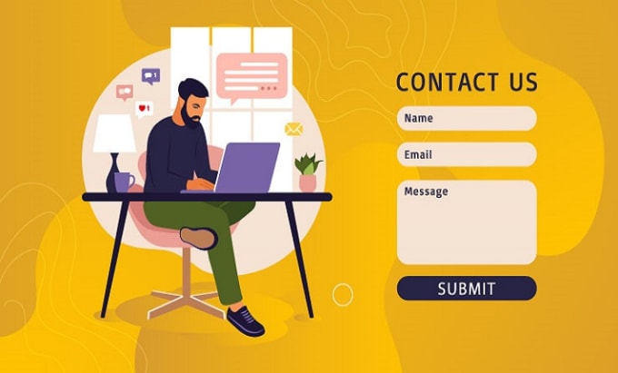 Do contact us form submissions manually for your business by Abubakar567 | Fiverr
