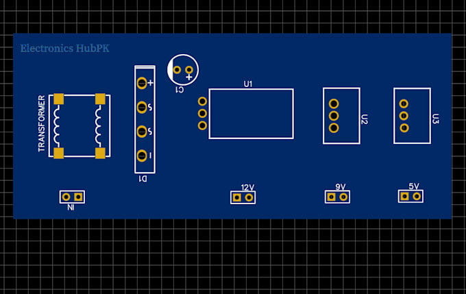 Do pcb layout with 3d model and gerber file by Umermalik00 | Fiverr