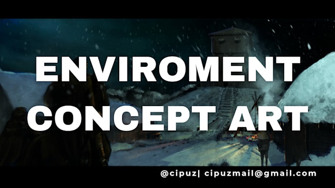 Create amazing environment concept art by Cipuzcipuz | Fiverr