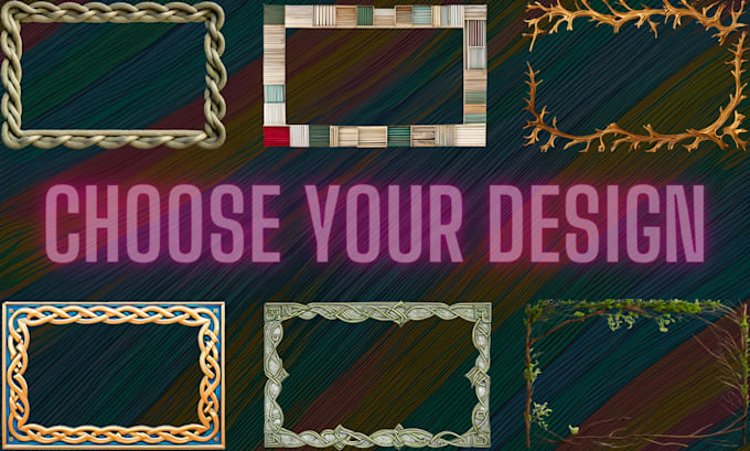 Make your photos stand out with custom artistic frames by Timgirard ...