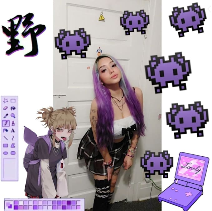 Do cute edit designs for your photos by Vness13art | Fiverr