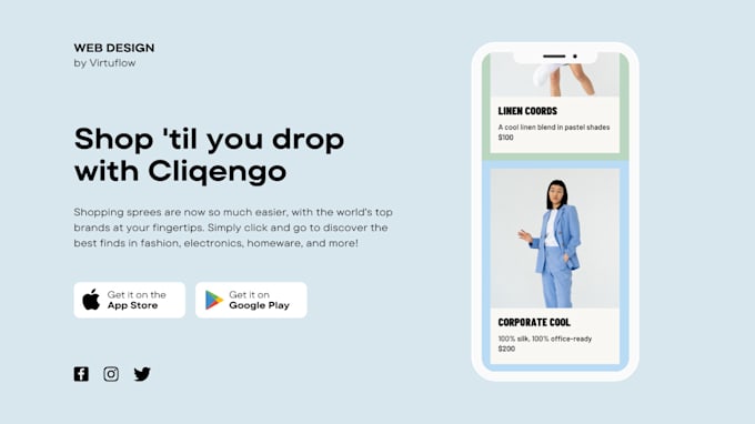 Build modern responsive website design or redesign website by Virtuflow ...
