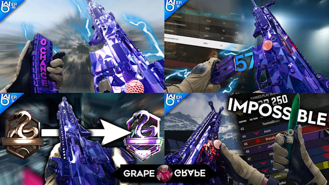 Design unique cod thumbnails by Grxqe1 | Fiverr