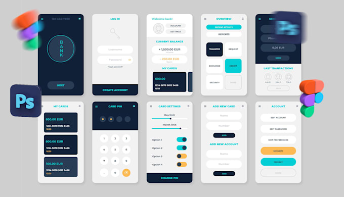 Do ui design, ui ux design, website ui ux design on figma by Mak219 | Fiverr