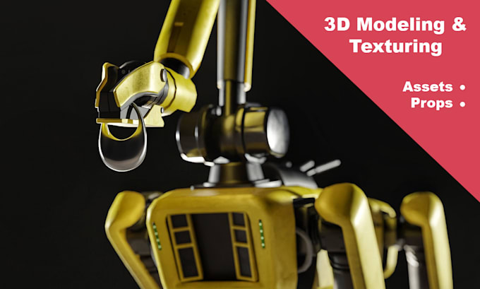 Model and texture high quality 3d props, assets, and objects for your ...