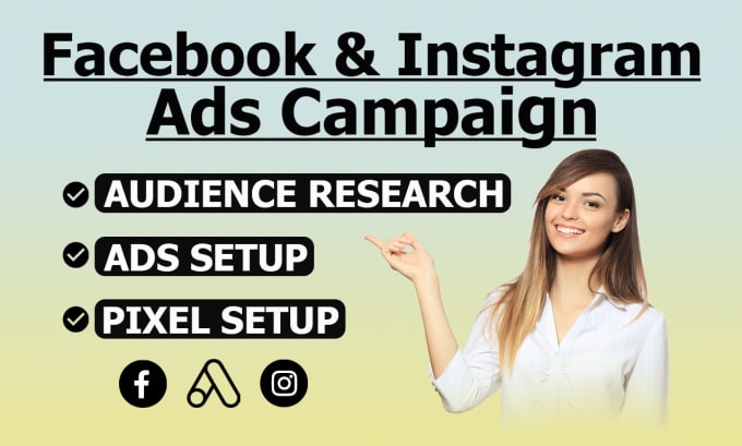 Set up your facebook, instagram google ad campaigns by Mdrazkhan1247 ... Set up your facebook, instagram google ad campaigns by Mdrazkhan1247 ...