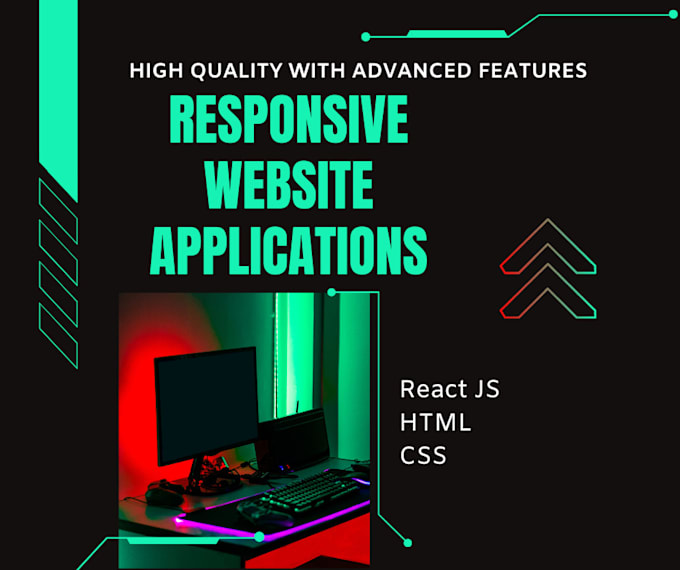 Make Responsive Web Apps Using React Js Html And Css By Faraznaqvi431 Fiverr