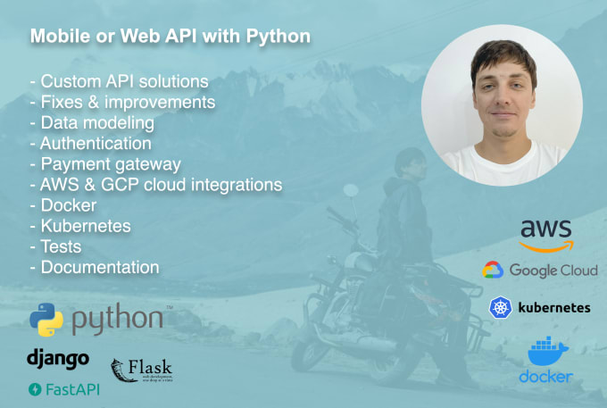 Build Or Fix Api For Mobile Or Web App With Python By Delacruzmdx Fiverr