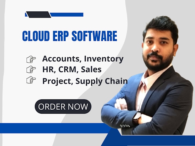 Complete erp setup and configuration for small businesses by Axeshamim | Fiverr