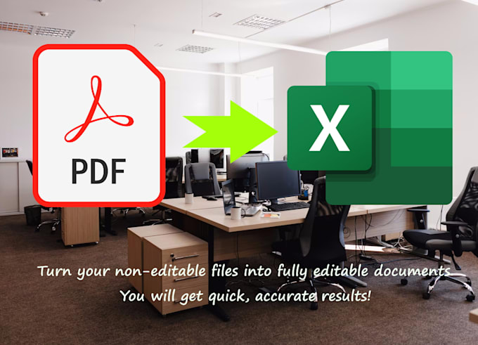 Convert your pdf file into ms excel by Ohnystyi | Fiverr Convert your pdf file into ms excel by Ohnystyi | Fiverr