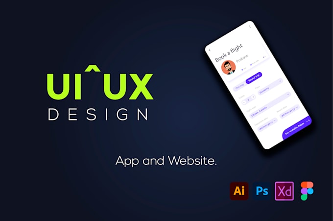 Do premium app ui ux design and website ui ux design by Tabiawan077 | Fiverr