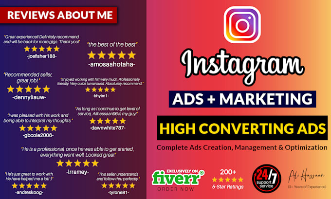 Create and manage instagram ads campaigns for your business growth by ...