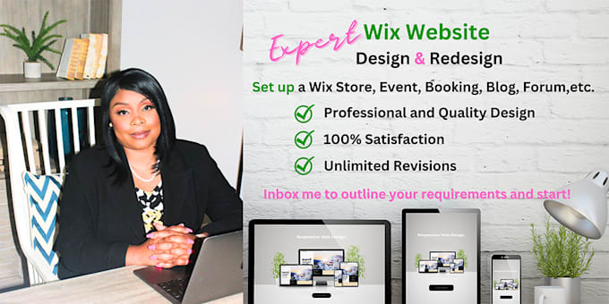 Design, build, or rebuild a professional wix website by Investnothers ...