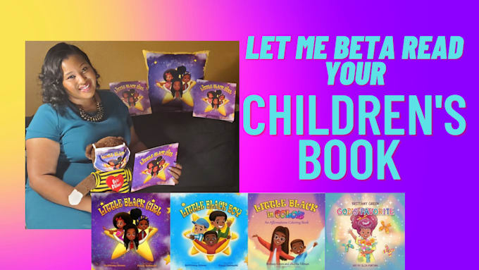 Beta read your childrens book by Brimichelle15 | Fiverr
