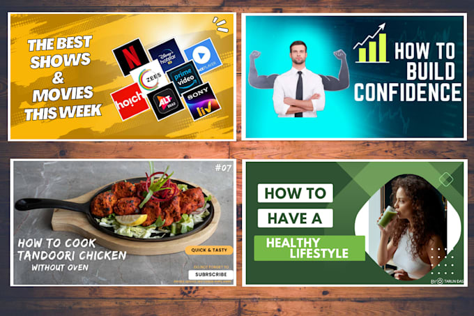 Create and design your thumbnails intro and outro for your videos by ...