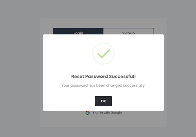 Create complete login form with sign in google and send mail otp by ...