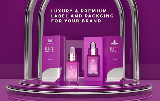 Luxury and premium product label and packaging for your brand by ...