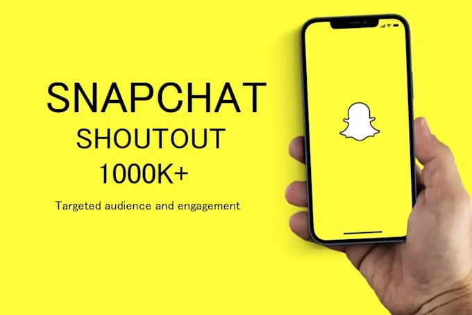 Do snapchat shoutout promotion to active audience by Yvonne_ones | Fiverr