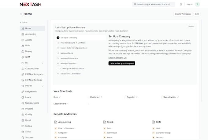 Install erpnext version 13, 14 or 15 by Nextash | Fiverr