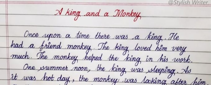 Handwrite notes and letters by Jawdali | Fiverr