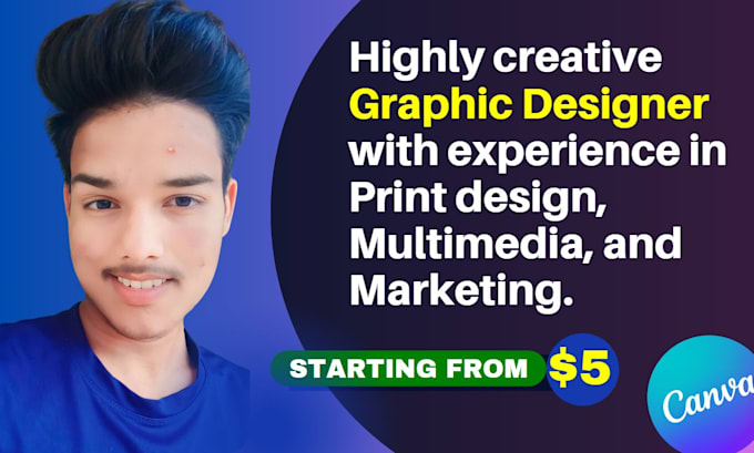 Make posters desing using canva by Darshgoswami157 | Fiverr