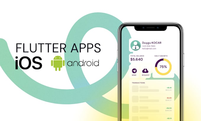 Do your flutter project by Duygukocar | Fiverr