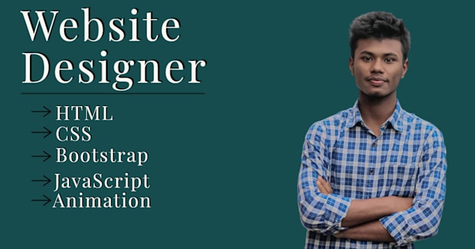 Make responsive websites using html, css, javascript by Shakib099 | Fiverr