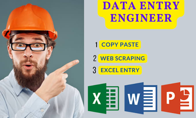 Do web scraping, copy paste, pdf to word, excel data entry by Datamaster647 | Fiverr