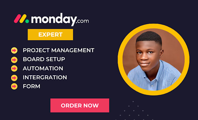 Use monday crm or monday com to do project management by Mikkyshub | Fiverr