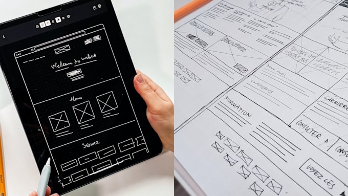 Design wireframe for your website, web app and mobile app by ...